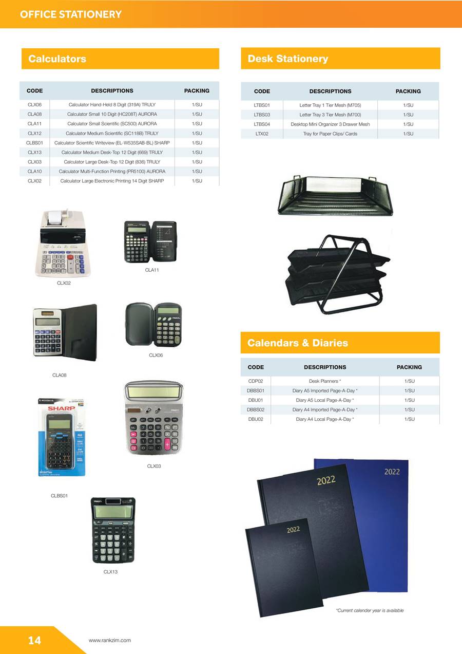 Our Products – Rank Zimbabwe
