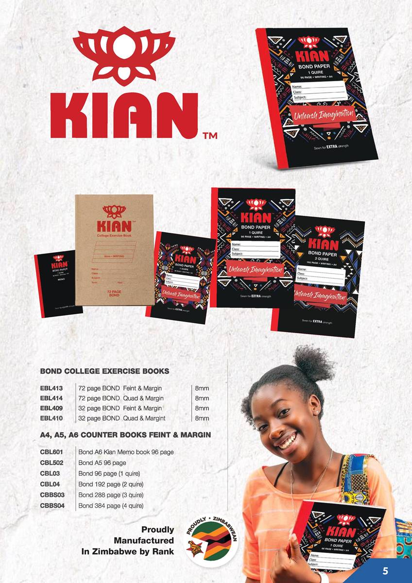 Our Products – Rank Zimbabwe